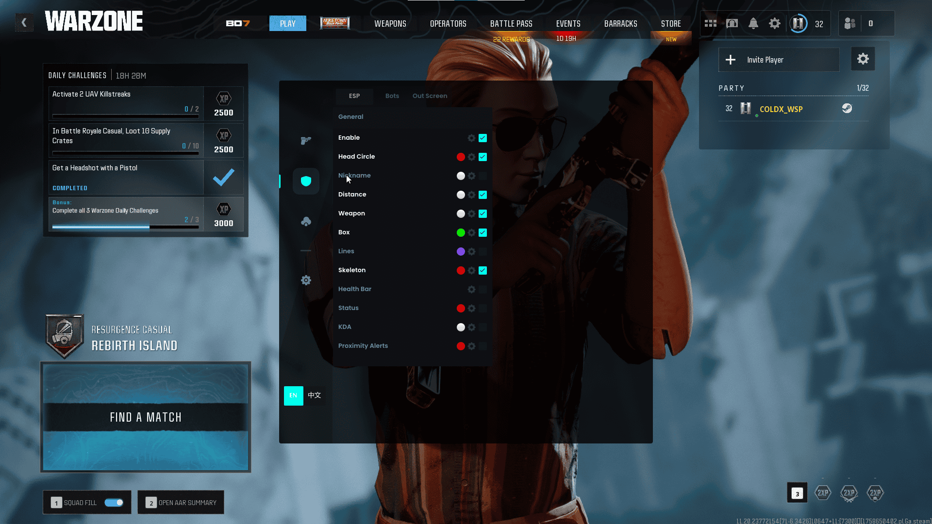 AMP: COD External Cheat – Undetected Aimbot, ESP & Radar | Real Dudes Inc