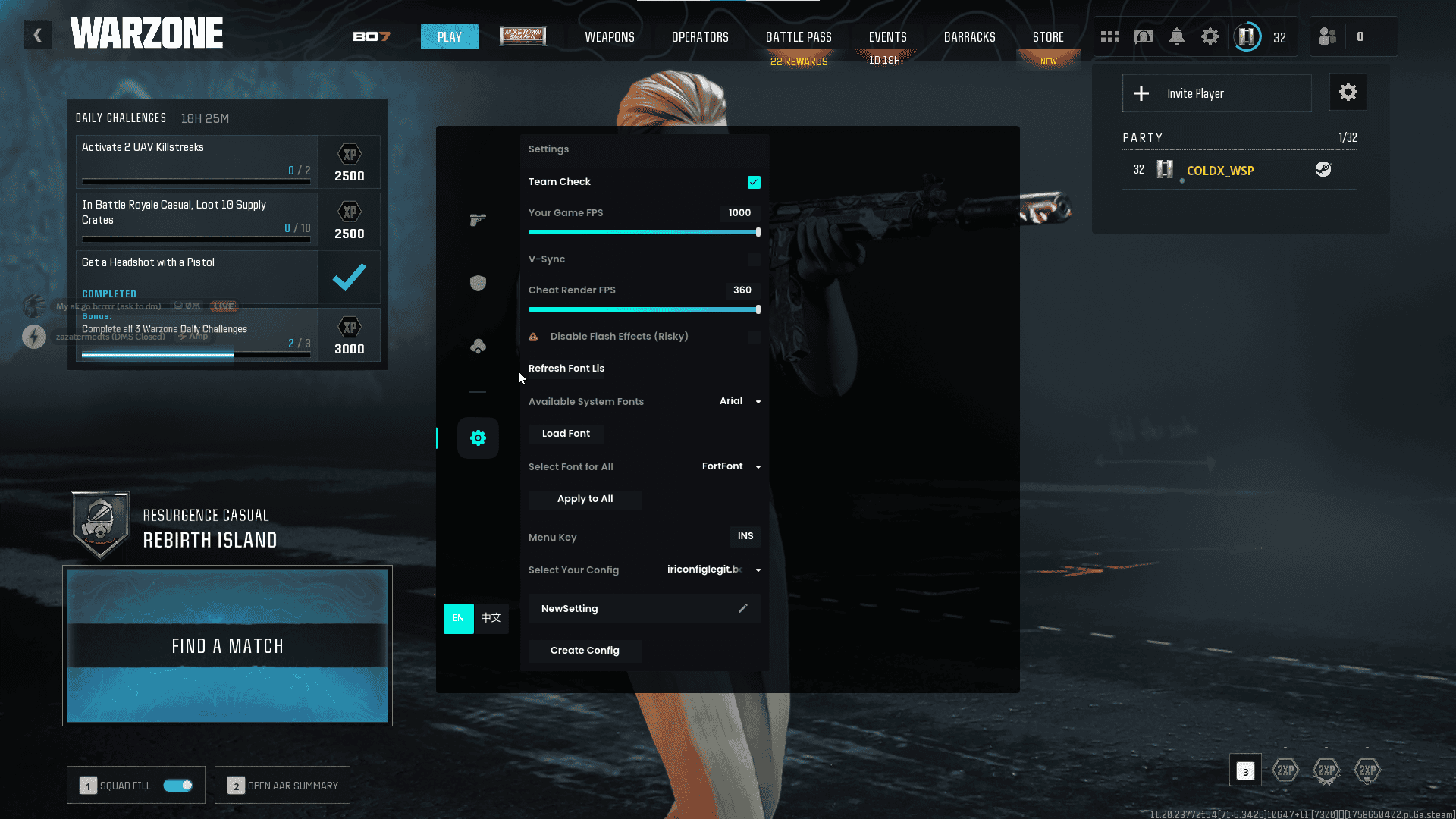 AMP: COD External Cheat – Undetected Aimbot, ESP & Radar | Real Dudes Inc